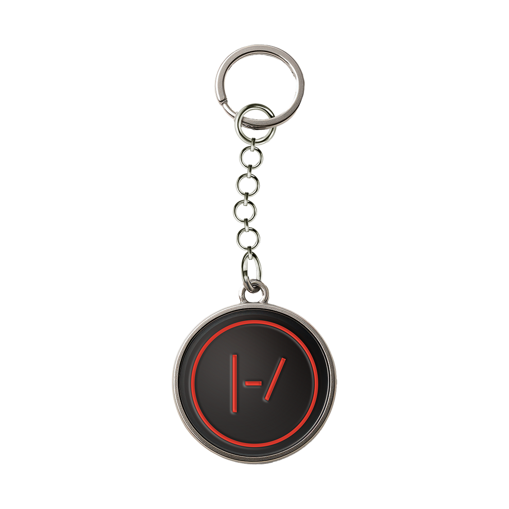 BLURRYFACE ANNIVERSARY KEYCHAIN – Twenty One Pilots