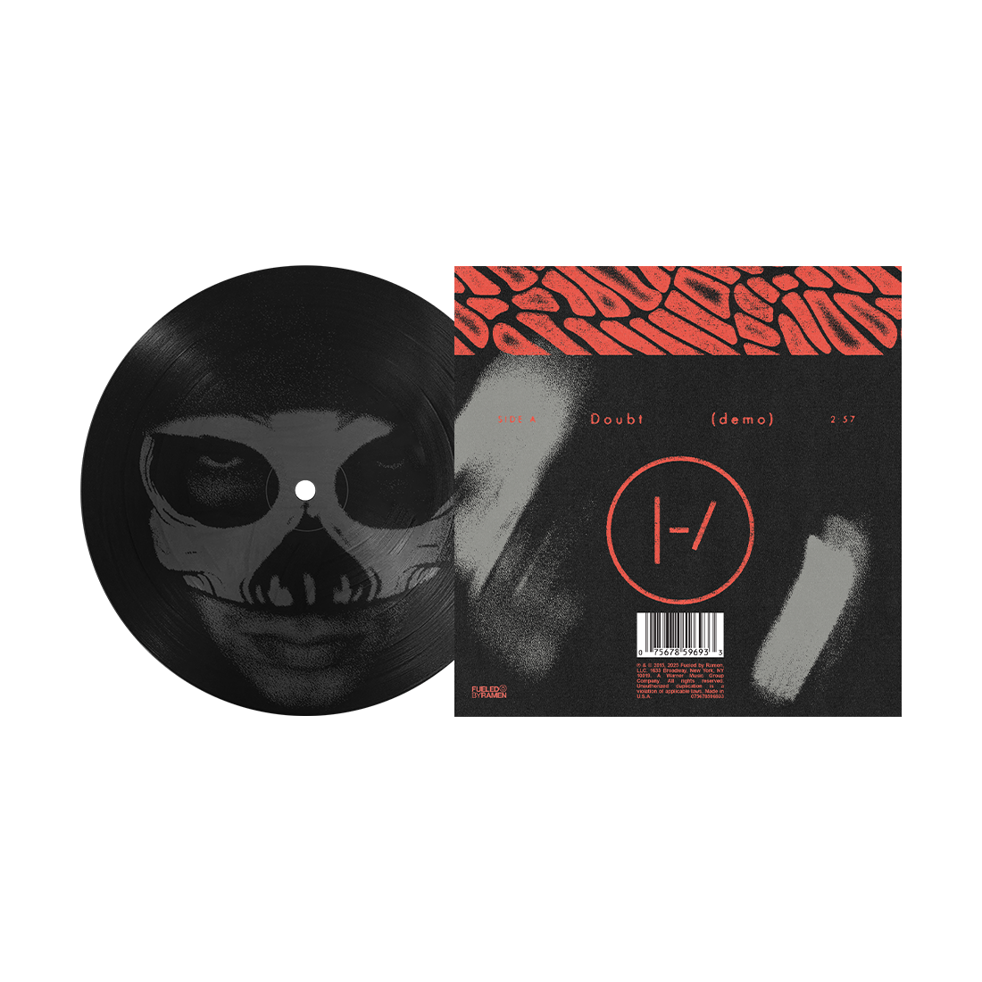 “DOUBT (DEMO)” LIMITED EDITION ETCHED 7” VINYL – Twenty One Pilots