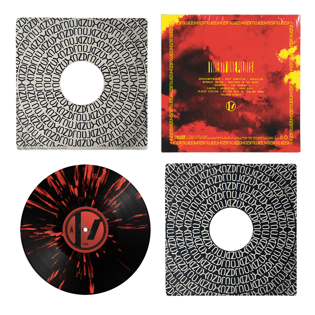 Clancy Limited Edition Exclusive Splatter Vinyl – Twenty One Pilots