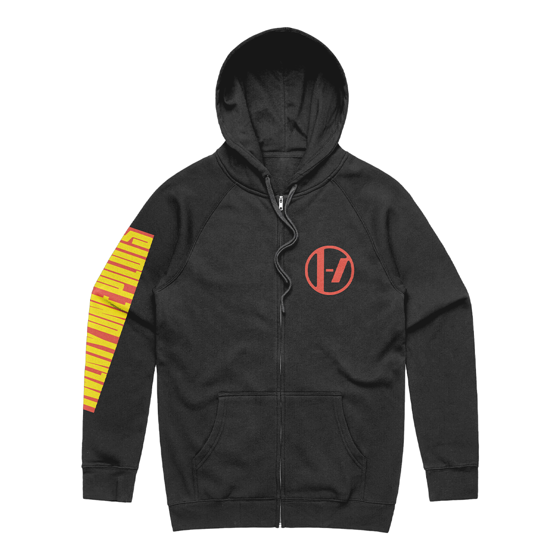 CLANCY BLOCKSLEEVE ZIP-UP HOODIE – Twenty One Pilots
